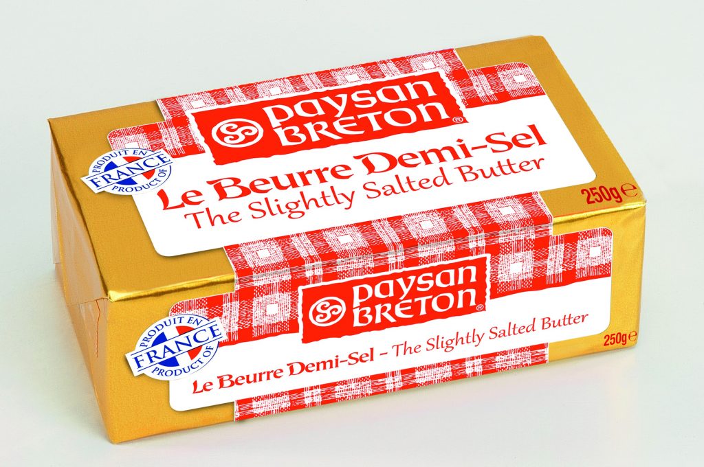 PAYSAN BRETON SLIGHTLY SALTED BUTTER - OVEGI